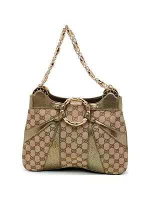 Gucci Gg Supreme Canvas Shoulder Bag - Neutrals