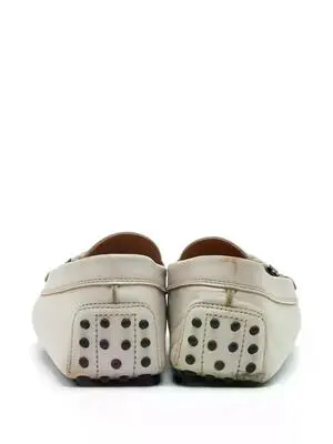TOD'S Braided-strap Leather Loafers