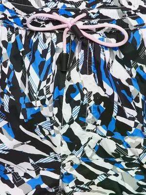 Roberto Cavalli Abstract Print Swim Shorts