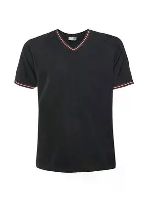 Gucci Stripe-detail V-neck T-shirt