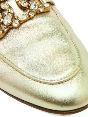 TOD'S Embellished Flat Mules