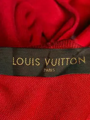 LOUIS VUITTON Logo-print Knit Hoodie
