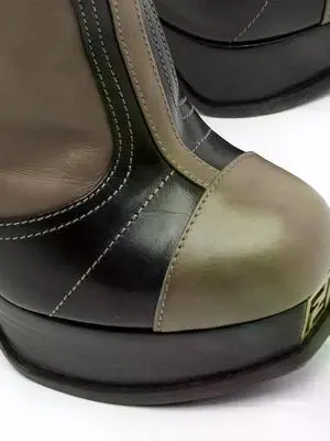 Fendi Platform Ankle Boots