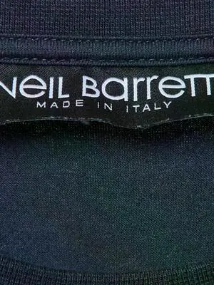 Neil Barrett Lightning-bolt Print Cotton T-shirt