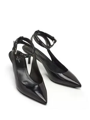 LOUIS VUITTON Ribbon Strap Pumps