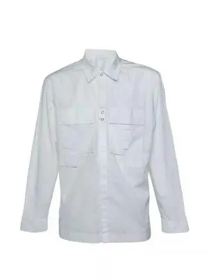 CRAIG GREEN Pocket-details Cotton Shirt - White