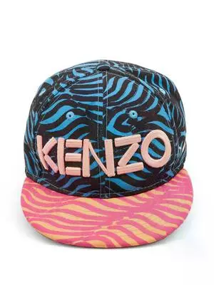 Kenzo X New Era Printed Canvas Baseball Cap