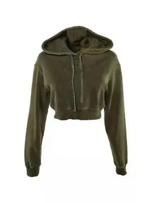 Kith Alexa Crop Hoodie - Green