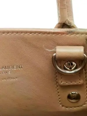 Saint Laurent Nano Sac De Jour Leather Tote Bag