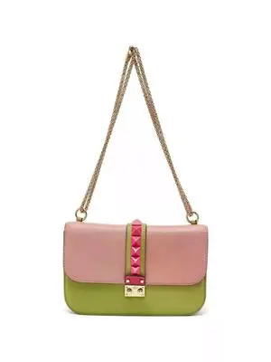 Valentino Garavani Medium Glam Lock Shoulder Bag - Pink