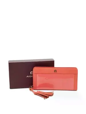 AIGNER Cavallina Tassel Zip-around Wallet