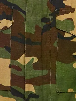 Off-White Camouflage Print Jacket