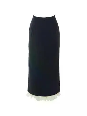 Alexander McQueen Embellished Midi Skirt