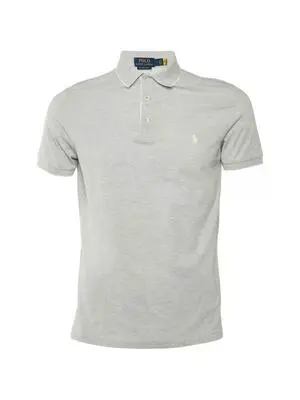 Polo Ralph Lauren Custom Slim Fit Jersey Polo Shirt - Grey