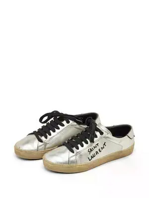 Saint Laurent Court Classic Leather Sneakers