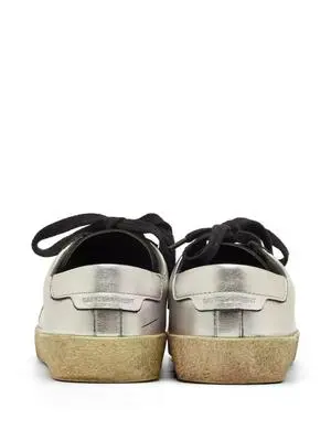 Saint Laurent Court Classic Leather Sneakers