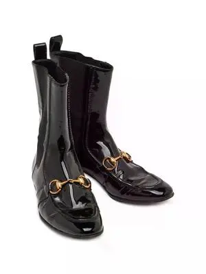 Gucci Horsebit Ankle Boots