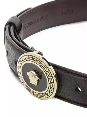 Versace Medusa Leather Belt