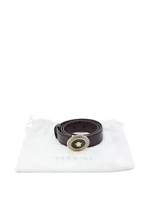 Versace Medusa Leather Belt