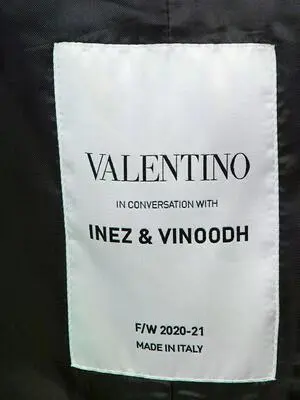 Valentino Garavani Floral-jacquard Hooded Coat
