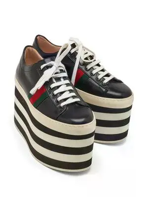 Gucci Peggy Web Sneakers