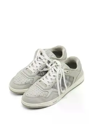 Dior B27 Leather Sneakers - Grey