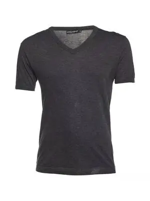 Dolce & Gabbana V-neck T-shirt - Grey