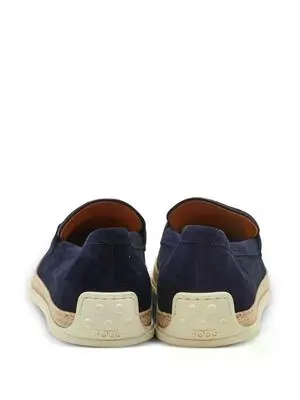 TOD'S Double T Espadrille Loafers