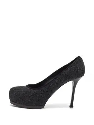 Saint Laurent Tribtoo Platform Pumps - Black