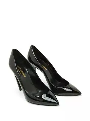 Saint Laurent Patent Leather Pointed-toe Pumps