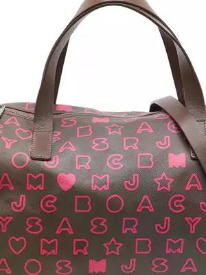 Marc Jacobs All-over Print Leather Tote Bag