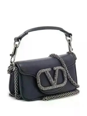 Valentino Garavani Vlogo Loco Crossbody Bag - Black