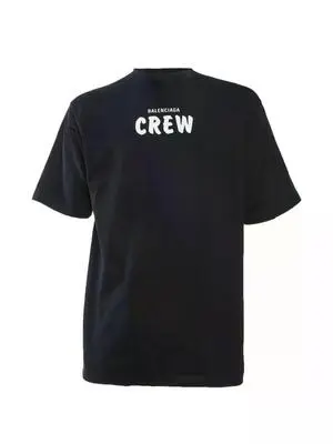 Balenciaga Crew Logo-print T-shirt
