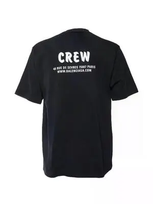 Balenciaga Crew Logo-print T-shirt