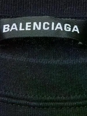 Balenciaga Crew Logo-print T-shirt