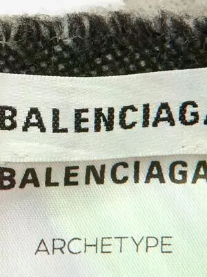 Balenciaga Archetype Wool Scarf