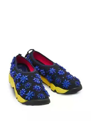 Dior Fusion Embellished Mesh Sneakers