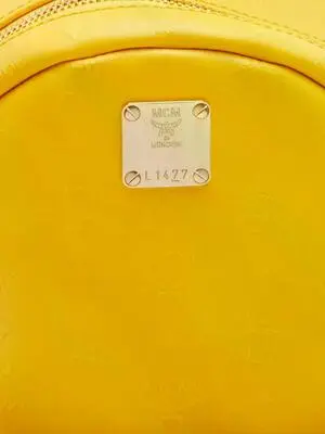 Mcm Stark Visetos Canvas Backpack
