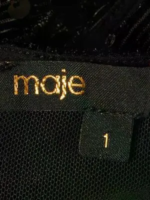 Maje Embellished Sequin Trousers Set