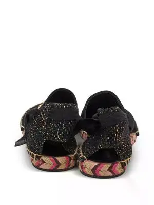 SOPHIA WEBSTER Bibi Butterfly Ankle Strap Sandals - Black