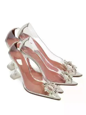 Amina Muaddi Begum Crystal-embellished Pumps