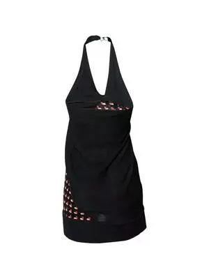 LOUIS VUITTON Heart-print Halter Neck Top