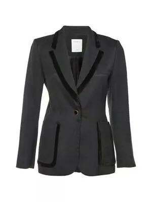 Sandro Single-breasted Tailored Blazer - Black