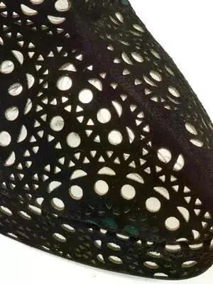 Alaïa Laser-cut Platform Stiletto Boots