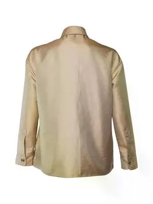 Fendi Button-front Patch-pocket Coat - Neutrals