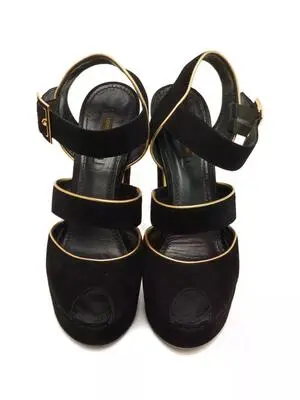 LOUIS VUITTON Mowani Peep-toe Sandals