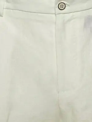 Dolce & Gabbana Linen Pleated Shorts