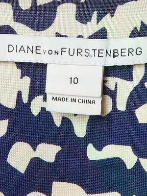 Diane Von Furstenberg Reina Printed Silk Dress