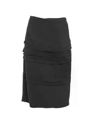 Marni Layered Crepe Midi Skirt