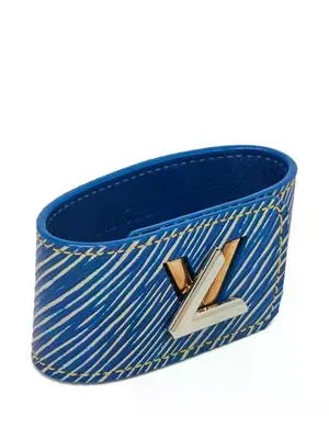 LOUIS VUITTON Twist It Epi Leather Bracelet